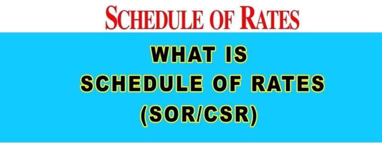 Schedule of Rates Explained: Everything You Need to Know