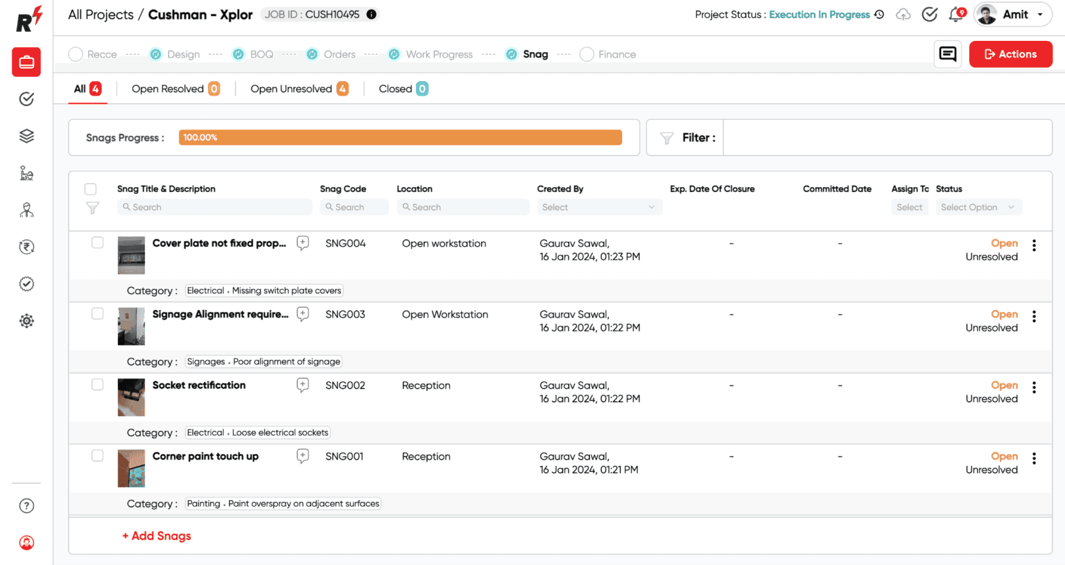 Construction snag list: best practices - RDash