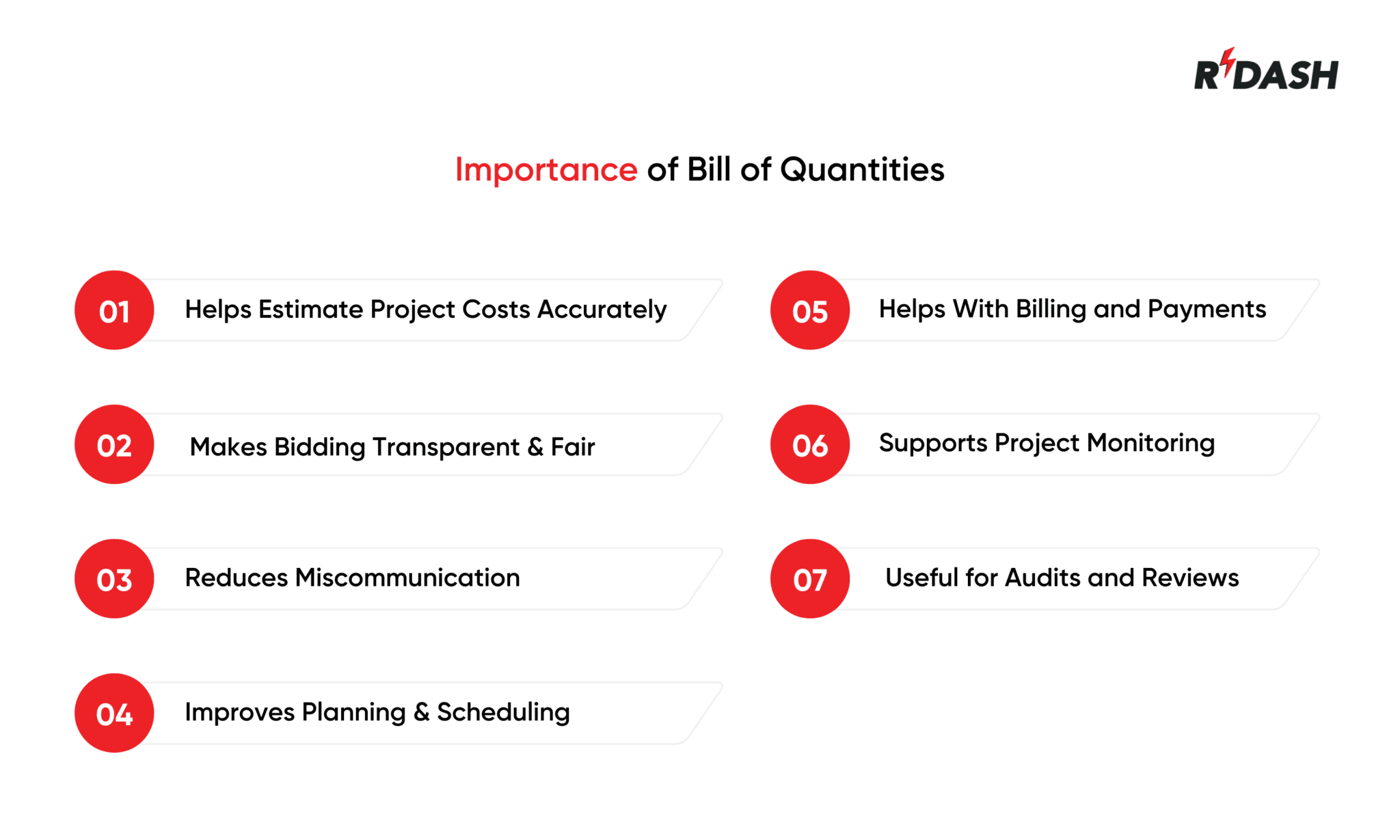 What Is a Bill of Quantities (BOQ Template Included) - RDash