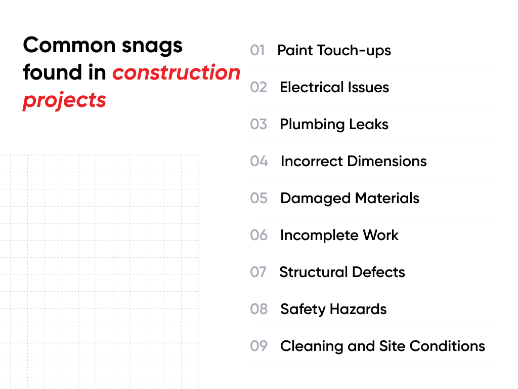 Construction snag list: best practices - RDash