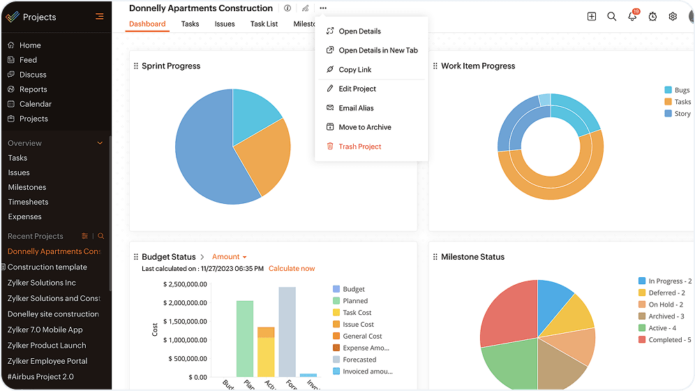 RDash vs Zoho | Comprehensive Features Comparison